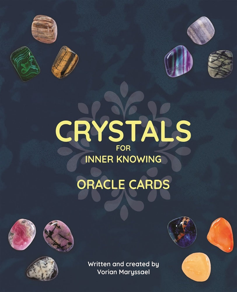 Crystals for Inner Knowing Oracle Cards - Vorian Maryssael -- Kauppa ...