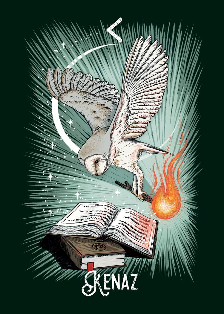 The Witch’s Familiar Runic Oracle - Athene Noctua -- Kauppa Tarotpuoti