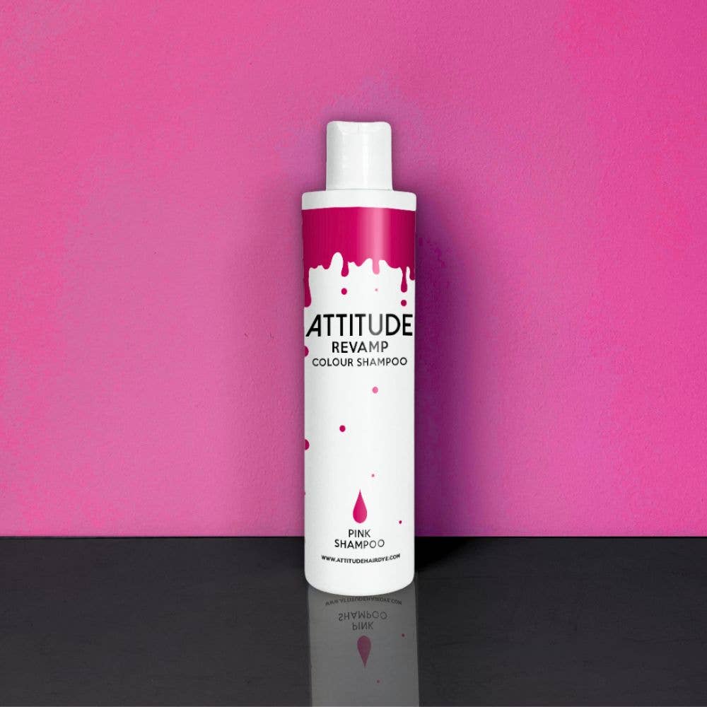 Revamp Pink Color Shampoo - Attitude Hair Dye -- Kauppa Tarotpuoti