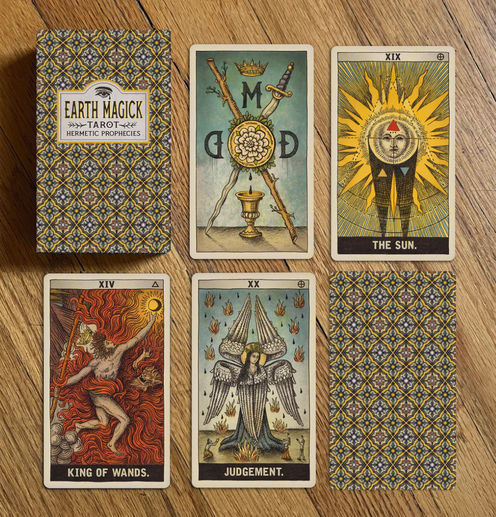 Earth Magick Tarot (Color) - Daniel Martin Diaz — Tarotpuoti