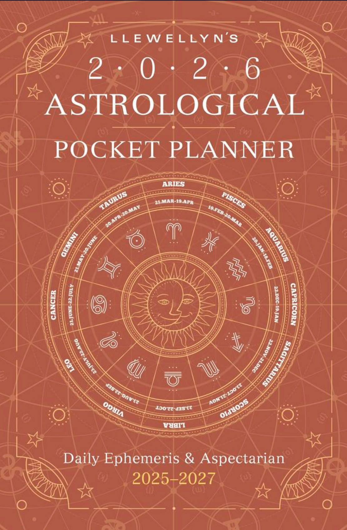 Llewellyn's 2026 Astrological Pocket Planner: Daily Ephemeris & Aspect ...