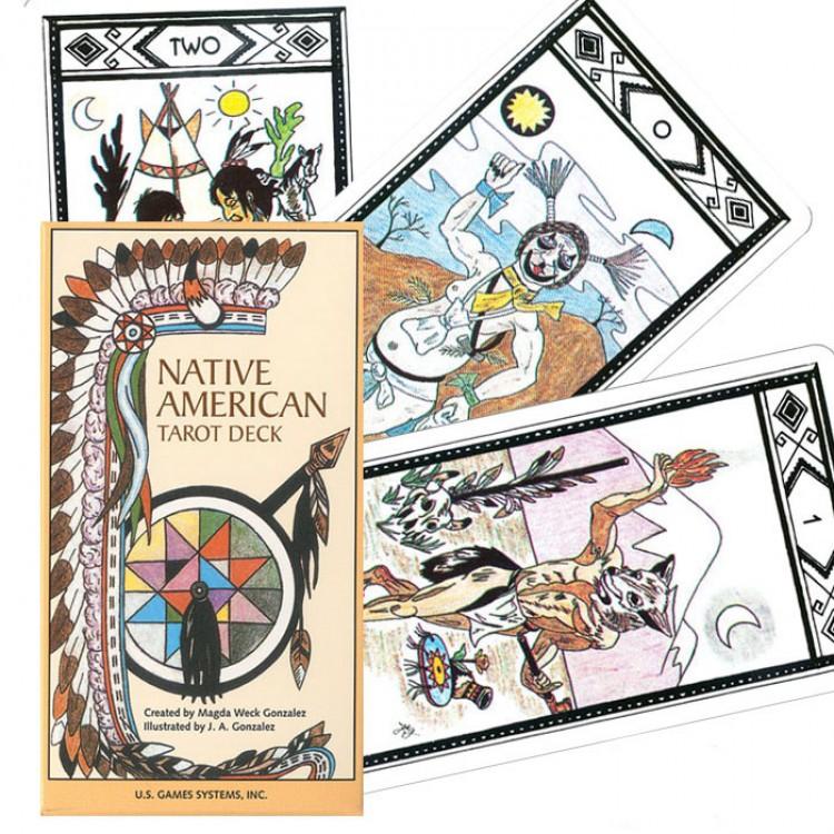 Native American Tarot Deck - Magda Gonzalez -- Kauppa Tarotpuoti