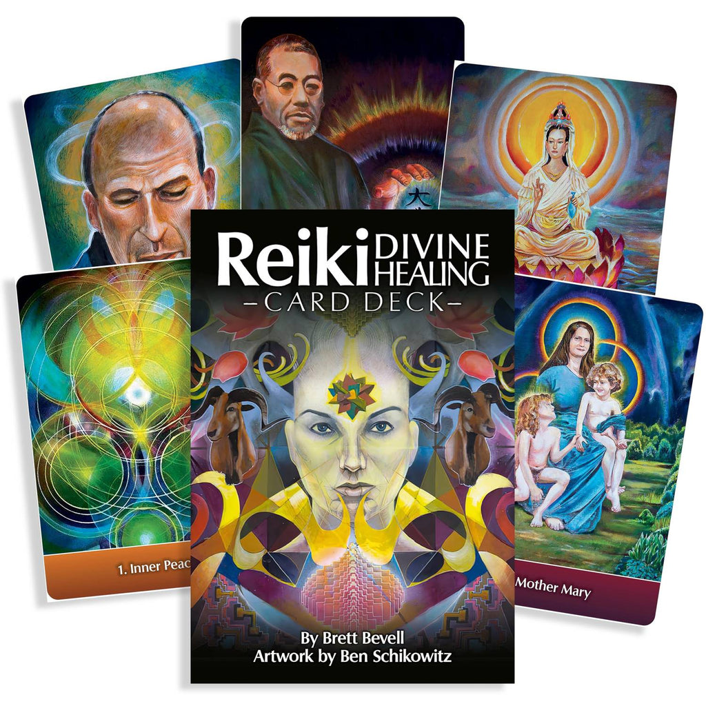Reiki Divine Healing Card Deck - Brett Bevell -- Kauppa Tarotpuoti