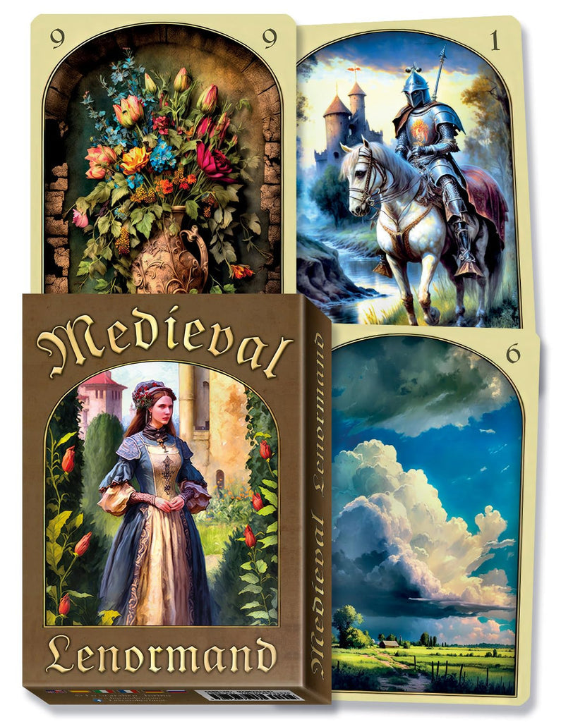 Medieval Lenormand Oracle Cards - Arturo Villone -- Kauppa Tarotpuoti