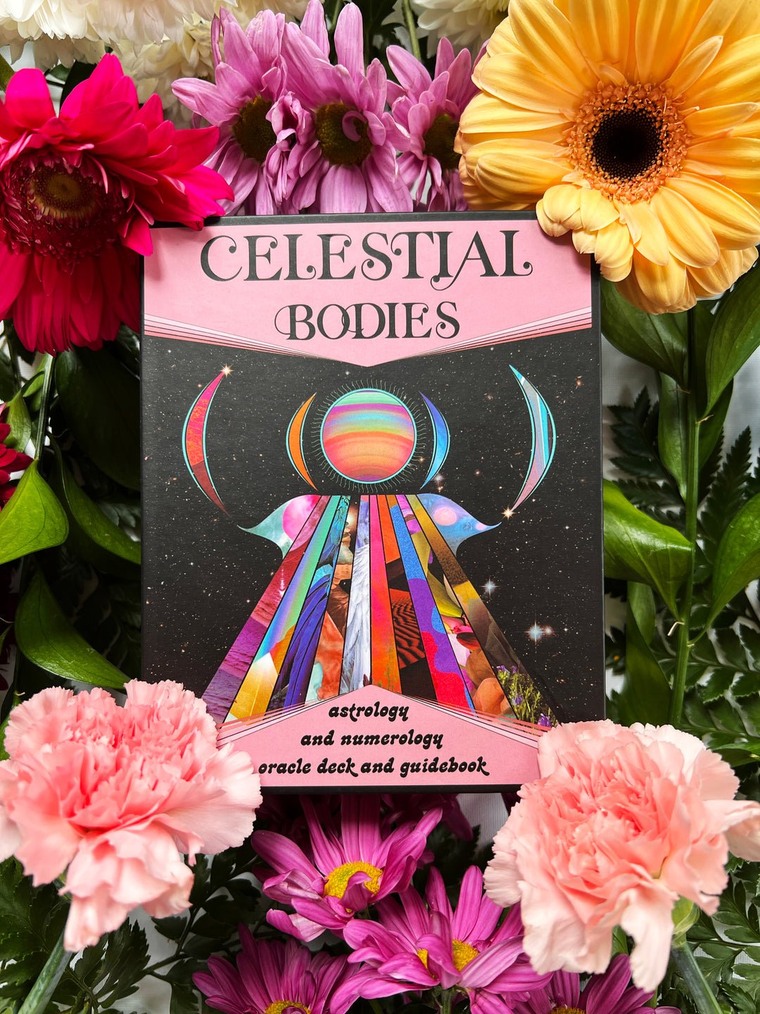 Celestial Bodies Oracle + learning tool - Devany Amber Wolfe (indie, i -- Kauppa Tarotpuoti