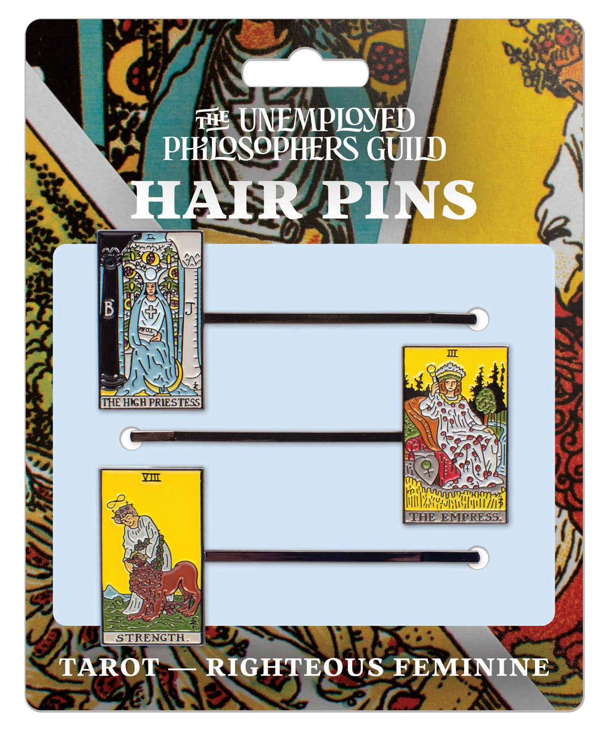 Tarot hiuspinnit - feminine power -- Kauppa Tarotpuoti