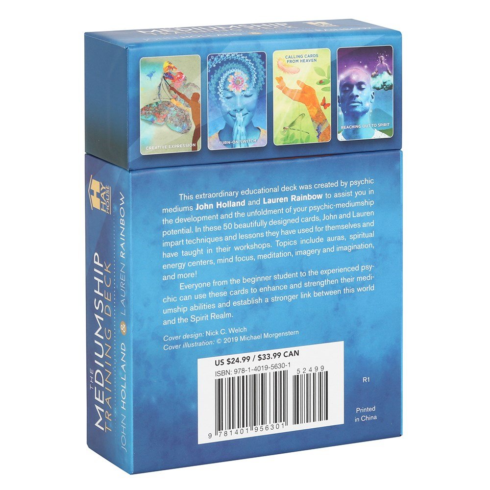 The Mediumship Training Deck - John Holland, Lauren Rainbow -- Kauppa Tarotpuoti